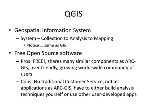 Ppt Qgis Powerpoint Presentation Free Download Id3584796