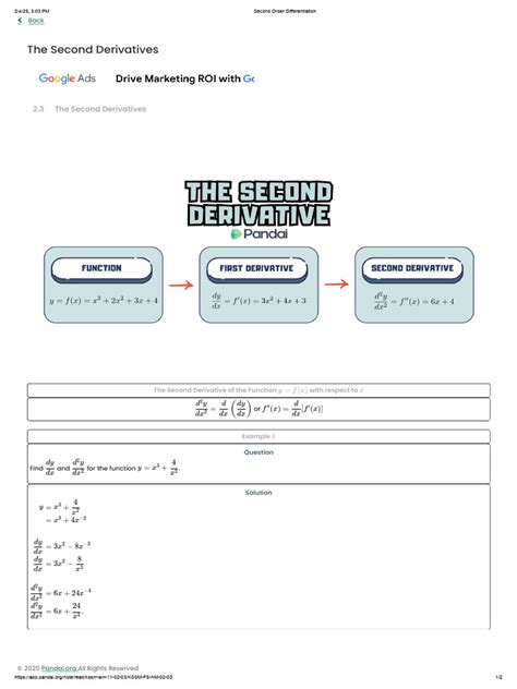 second order differentiation pdf derivative functions and mappings
