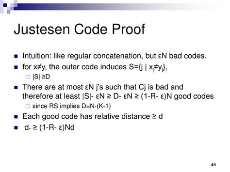 Ppt Asymptotically Good Binary Code With Efficient Encoding