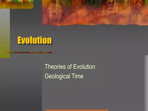 PPT Evolution PowerPoint Presentation Free Download ID 1082766