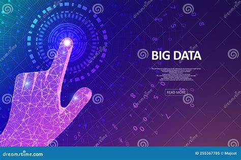 Abstract Infographics Visualization Stock Vector Illustration Of Graph Innovation 255367785