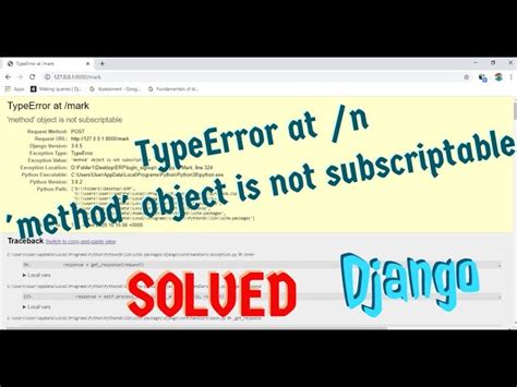 Builtin Function Or Method Object Not Subscriptable Understanding The Issue