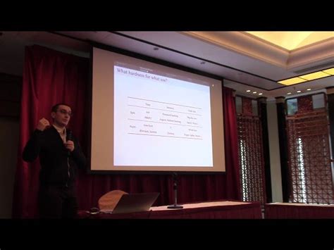 conference talks talk symmetrically and asymmetrically hard
