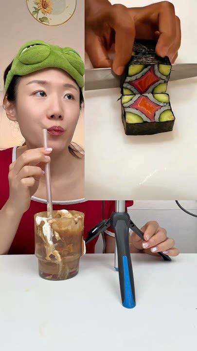 연어 오이 김밥 과연 성공했을까요 Youtube