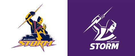 Spotted New Logo For Melbourne Storm By Witekite Storm Melbourne