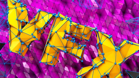 Cinema 4D Tutorial For Beginners How To Create A Low Poly Title