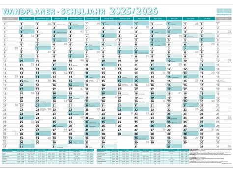Digitaler Le Le Schuljahresplaner 2025 26 Baden Württemberg