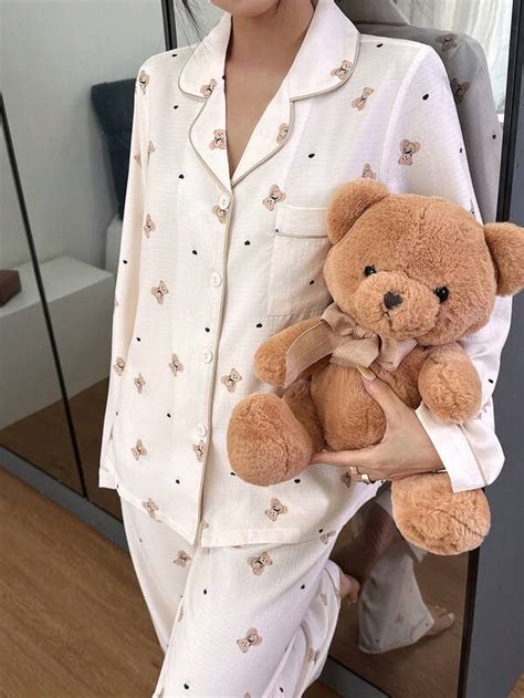 Pyjama Sets Shop Womens Nightwear Online Shein Uk