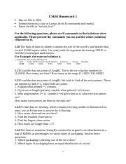 Homework Docx CS Homework Due On Feb Submit Electronic Copy In Canvas Both R