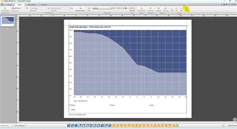 How To Overlay Glide Path Chart In Presentation Studio In Direct