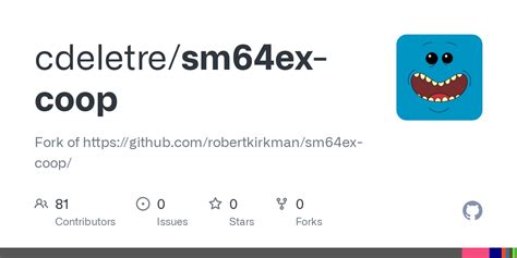 Github Cdeletresm64ex Coop Fork Of Robertkirkmansm64ex Coop