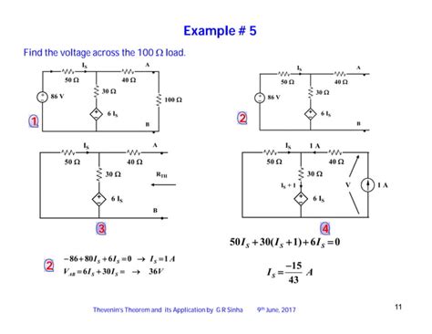 Thevenins Theorem And Application Pdf Computer Software And