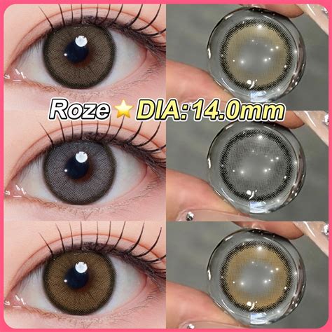Jual Magister Softlens Mata Normalsoftlens Gray Brown Soflens 14 145mm Lensa Kontak Warna