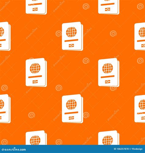 Passport Pattern Seamless Stock Vector Illustration Of Airfare 106257878