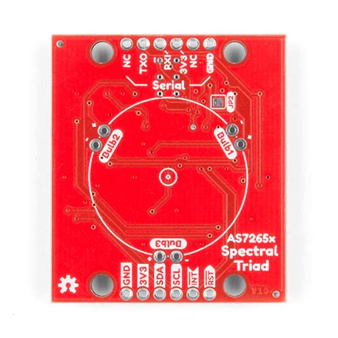 Sparkfun Triad Spectroscopy Sensor As7265x Qwiic Elmwood Electronics