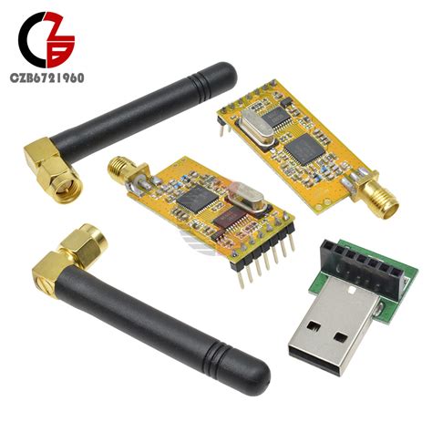 APC220 Wireless RF Serial Data Module With Antenna USB Converter ABS
