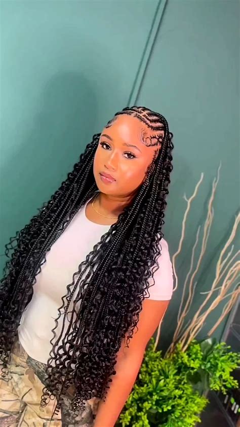 Sweet And Sour Braids Braided Hairstyles Hair Styles Curly Hair Styles
