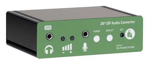 N SIP Audio Converter Audio Over IP Endpoint E