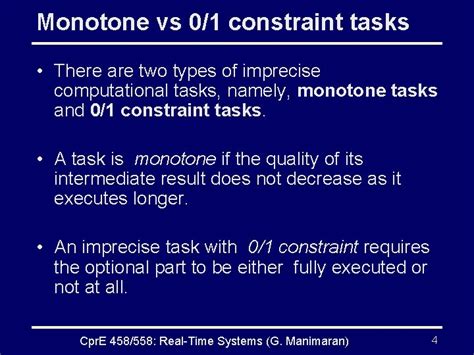 cpr e 458558 realtime systems imprecise computations cpr