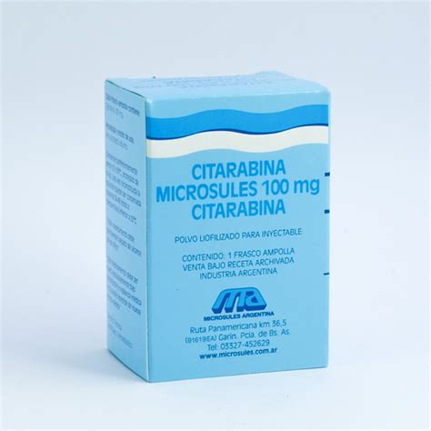 Citarabina Microsules 100mg Microsules