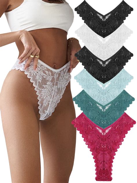 Finetoo 4 Pack High Waisted Underwear For Women Tummy Control Panties High Rise Body Shaper
