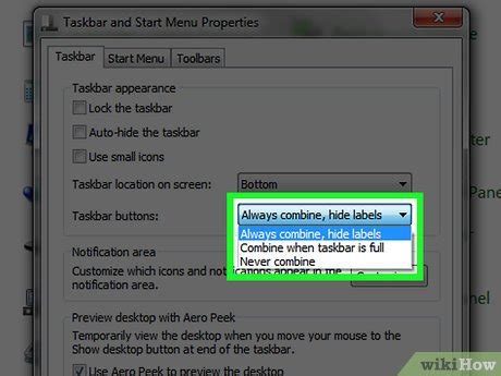 Ways To Customize The Size Of The Windows Taskbar Icons