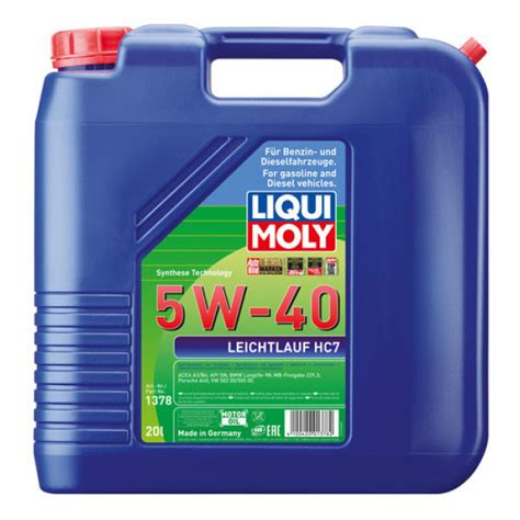 Ulei motor Liqui Moly Leichtlauf HC7 5W-40