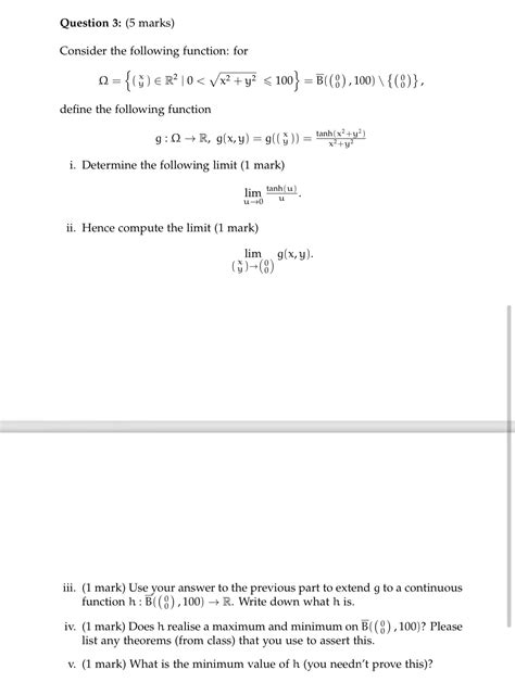 Solved Question 3 5 ﻿marksconsider The Following