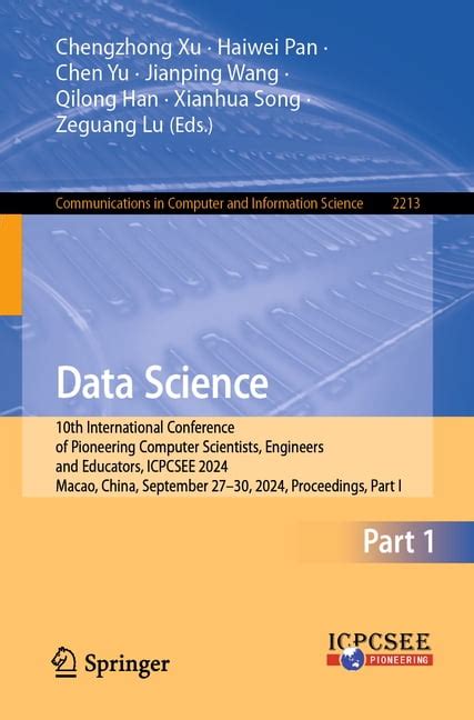 Communications In Computer And Informati Data Science 10th