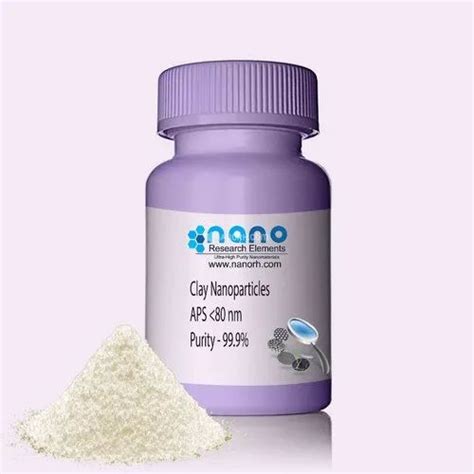 Off Light Clay Nanopowder Nanoclay Powder Packaging Type Bottle