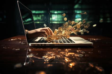 Premium Ai Image Professional Hackers Are Using Laptops In Planning Attacks Against