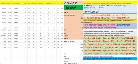 autocad tips and autolisp programs how to import point from excel to autocad lt using script file