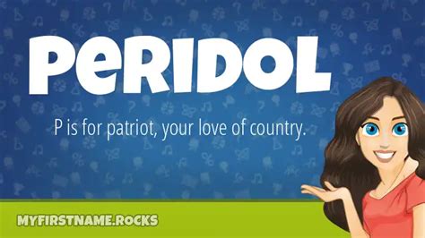 Peridol First Name Personality And Popularity