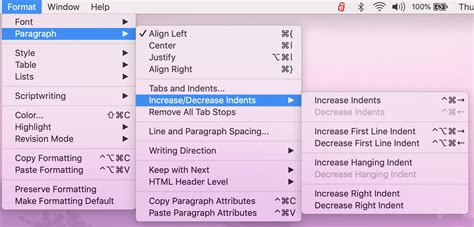Creating White Space Scrivener With No Style ScrivenerVirgin