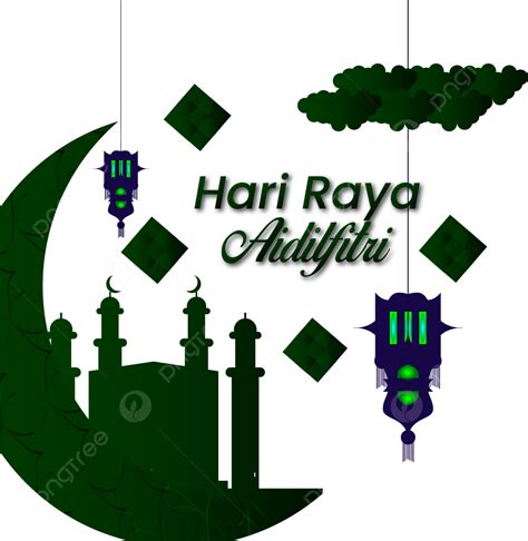 행복한 하리 라야 Aidilfitri 이슬람교 이슬람교도 라마단 Png 일러스트 및 벡터 에 대한 무료 다운로드 Pngtree