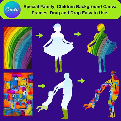 Canva Frames Editable Canva Frame Canva Mockup Custom Frames Digital Frames Mockup