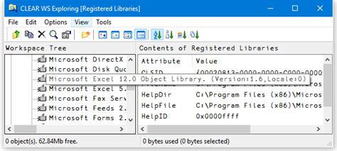 Enumerate Installed Com Objects Excel Fasrvest