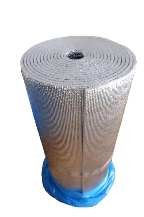 ฉนวนpeเคลือบฟอยล์2ด้าน หนา10mm กว้าง90cm ยาว10m Insulation Epe Foam2sides10mm 90cm10m St