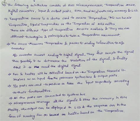 Solved Below Is The Question On Microprocessor Microprocessor