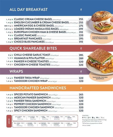 Menu At Third Wave Coffee Bengaluru Shop No 248