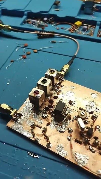 Radio Tda1072 Ne612 Arduino Si5351 Test Finale Youtube