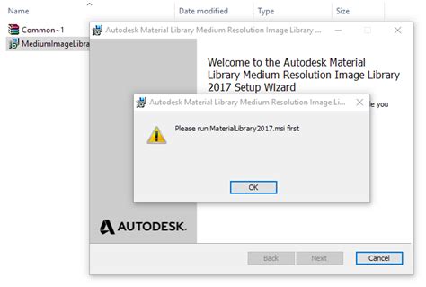 Unable To Install Autodesk Material Library 2017 Autodesk Community