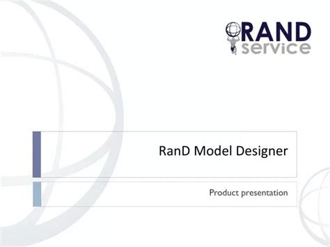 Ppt Rand Model Designer Powerpoint Presentation Free Download Id2384775
