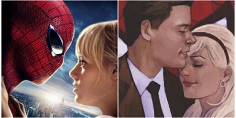 Spiderman Gwen Stacy Kiss