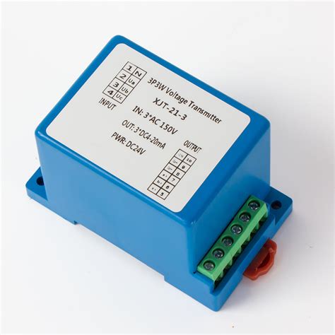 V V V AC Voltage Transmitter Phase Wire Phase Wire Voltage Transducer