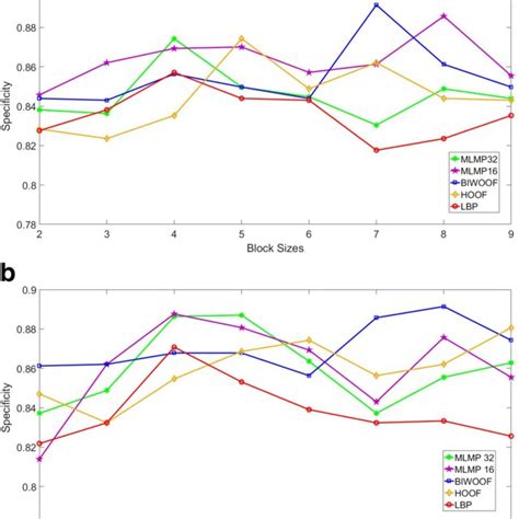 Graph Of Specificity Measure For An Svm Linear Kernel With A Ovo Coding Download Scientific