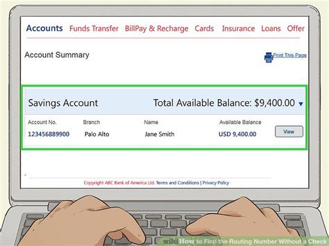 3 Ways To Find The Routing Number Without A Check WikiHow