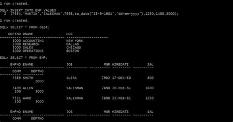 Setup Sample Schema In Oracle