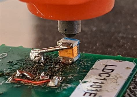 Photograph Of The Inductive Calibration Setup Showing The Miniature