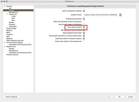 View Flips Or Rotates When Editing Or Creating A Sketch In Fusion 360